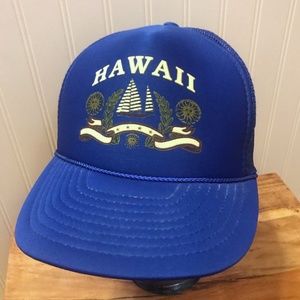 Vintage | Accessories | Vintage Hawaii Trucker Hat Souvenir | Poshmark